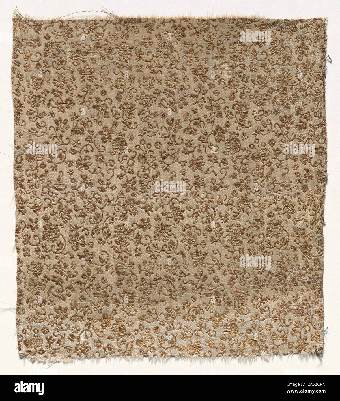 Textile Fragment, 1800s Stock Photo - Alamy