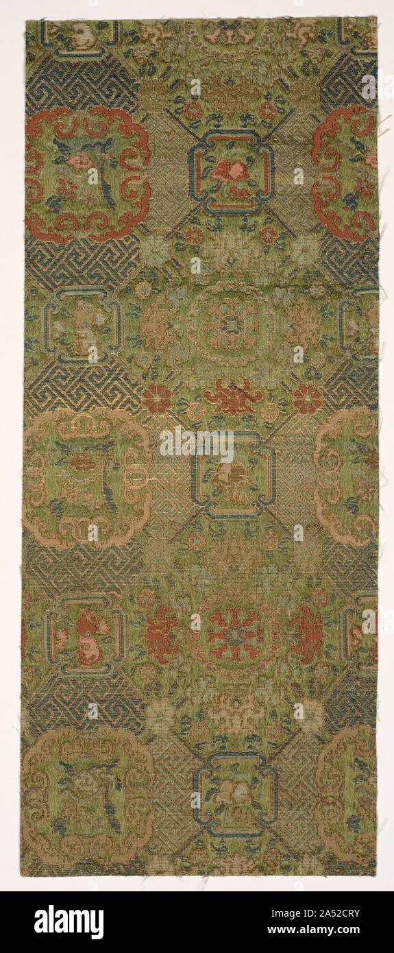 Textile Fragment, 1800s Stock Photo - Alamy
