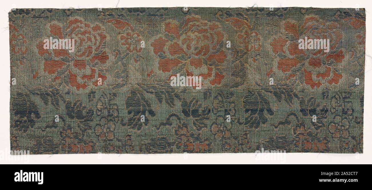 Textile Fragment, 1800s Stock Photo - Alamy