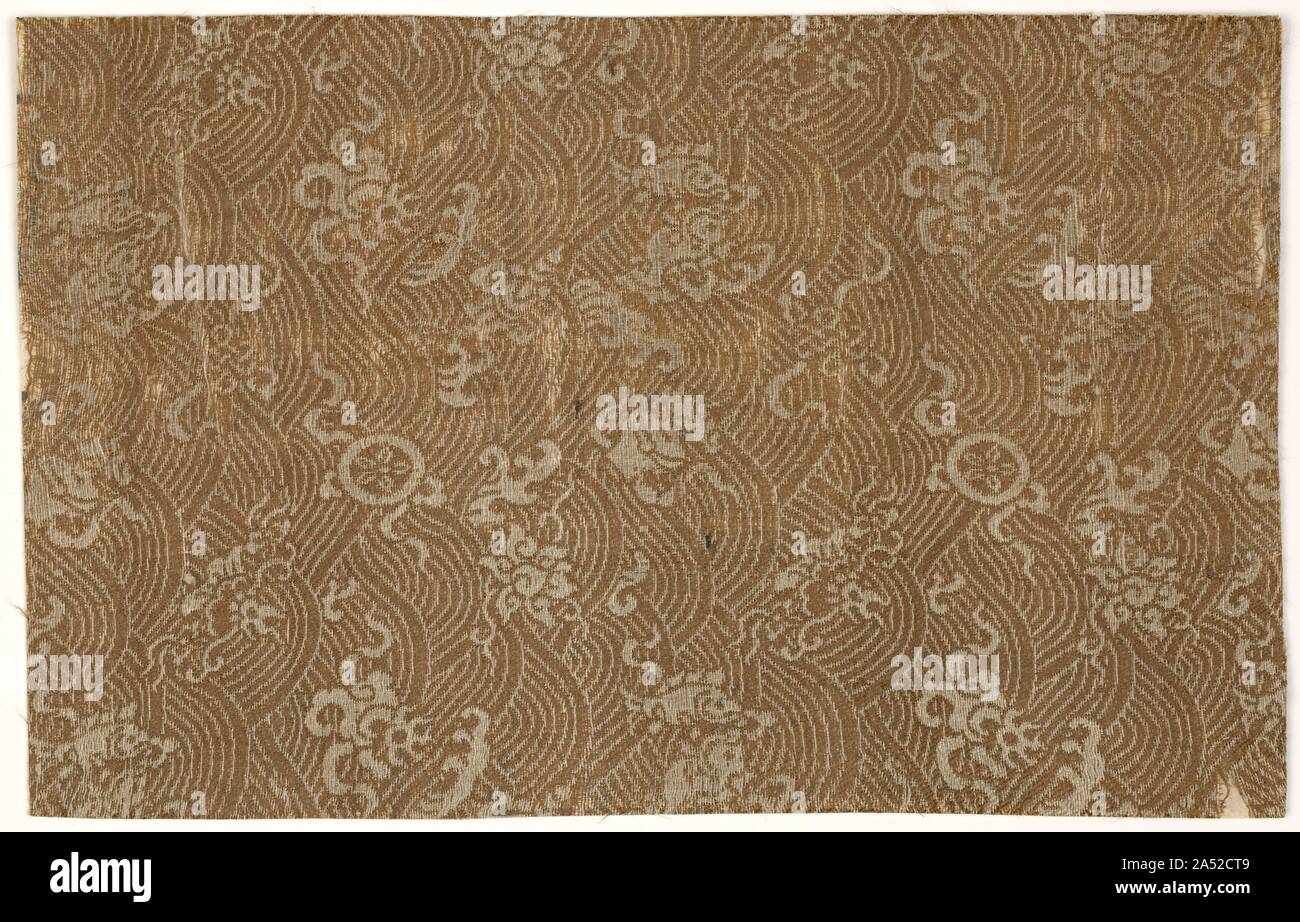 Textile Fragment, 1800s Stock Photo - Alamy