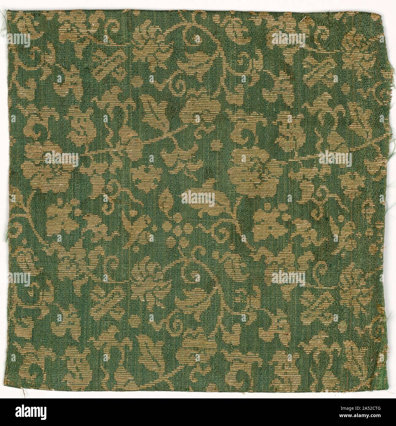 Textile Fragment, 1800s Stock Photo - Alamy