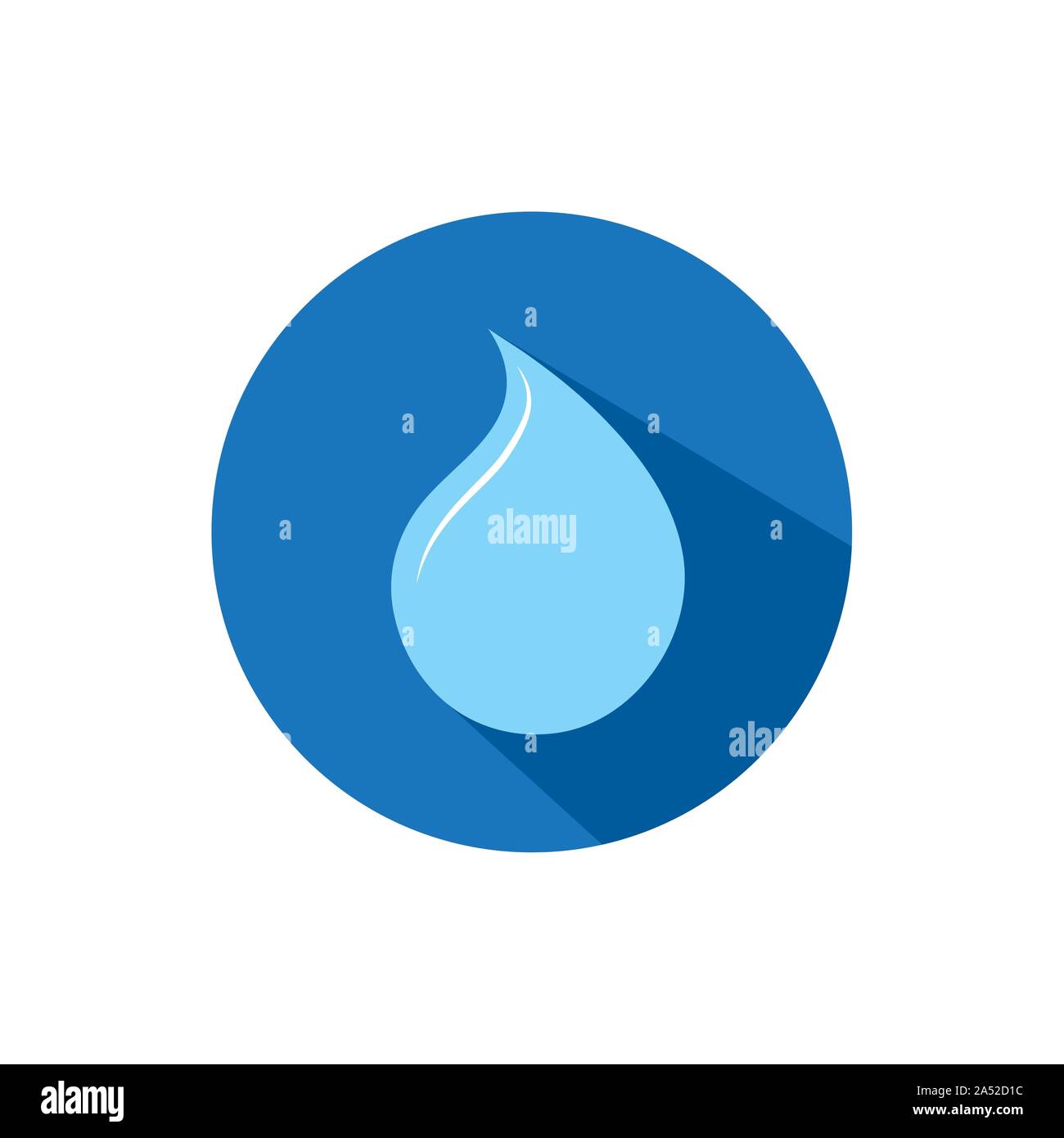 Water drop design, Clean liquid drink wet kitchen and home theme Vector ...