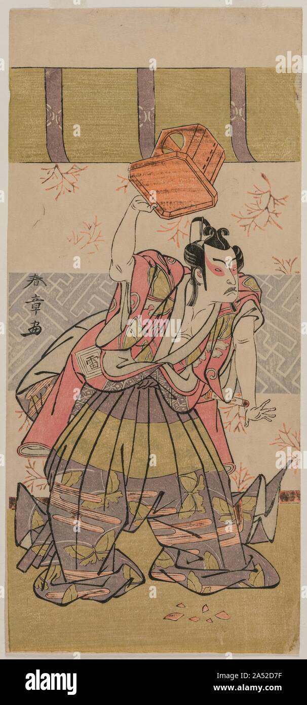 The Actor Ichikawa Raizo as Soga No Goro, mid-1770s. Soga No Goro was ...