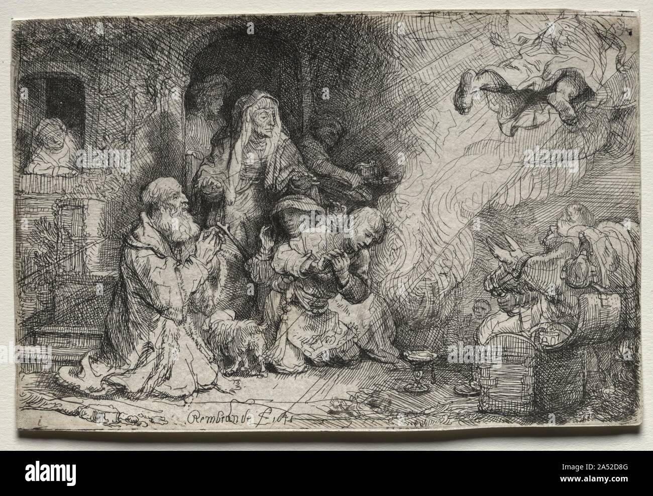 The family of tobit hi-res stock photography and images - Alamy