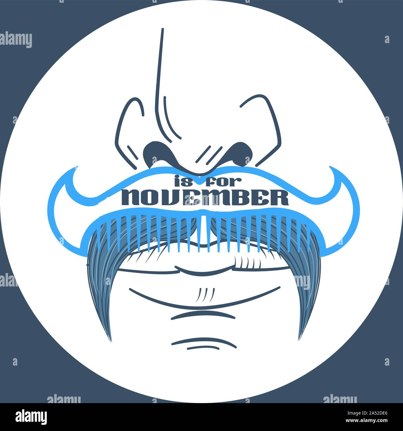 Icon For Awareness Month November Prostate Cancer Men Healthcare