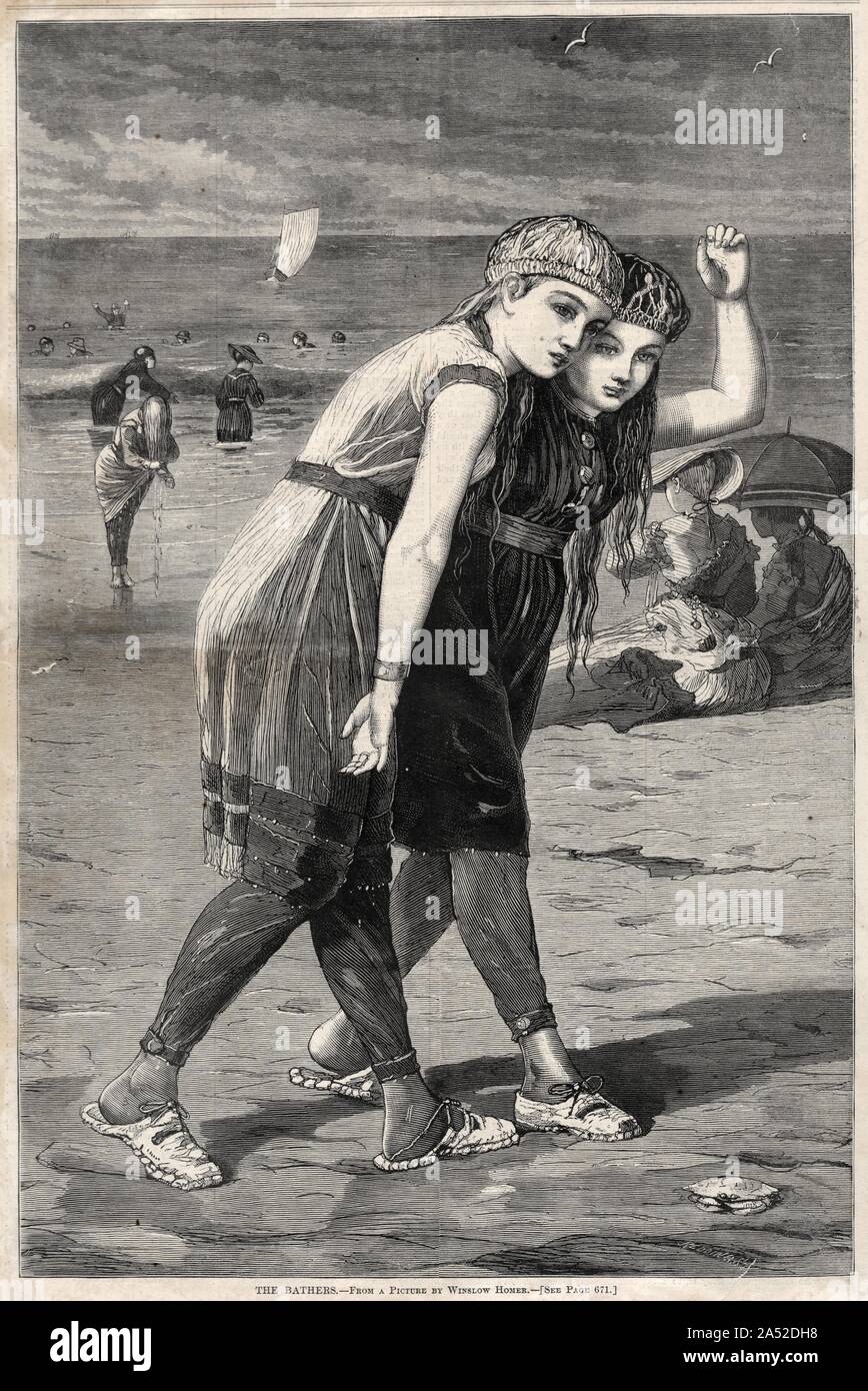 The Bathers, 1873 Stock Photo - Alamy