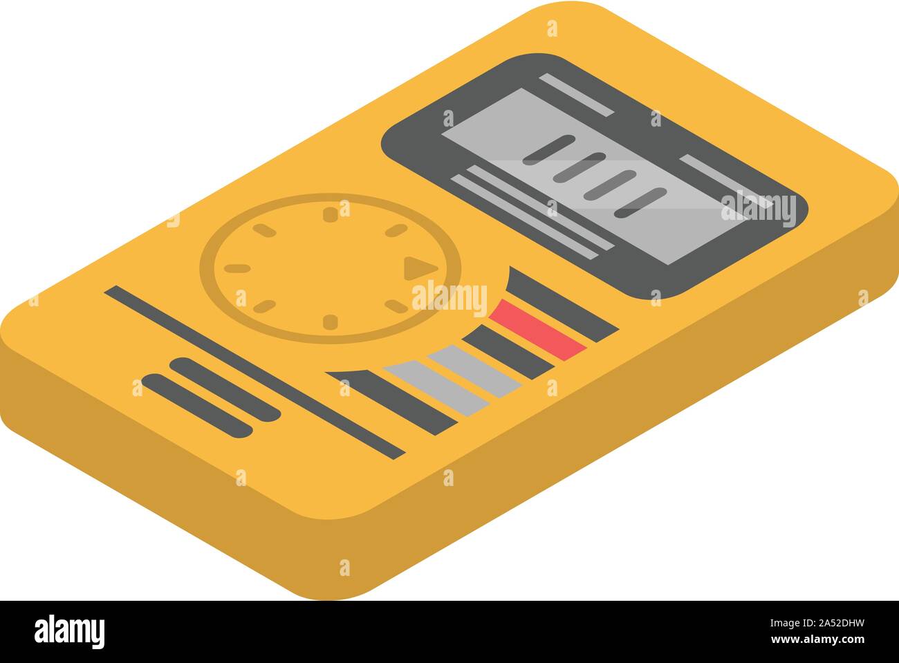 Digital multimeter icon, isometric style Stock Vector Image & Art - Alamy