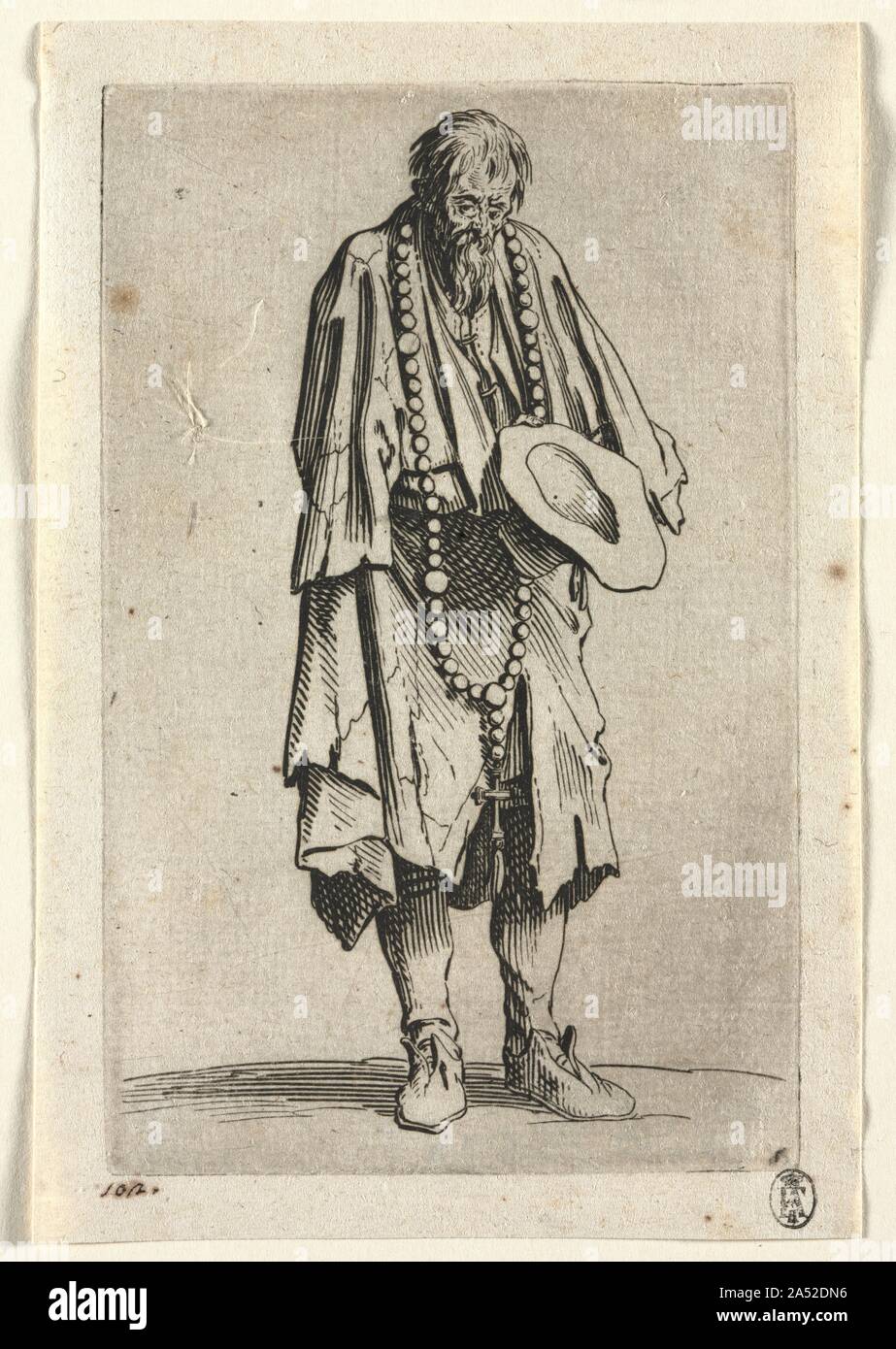 The Beggars: Beggar with Rosary , c. 1623 Stock Photo - Alamy