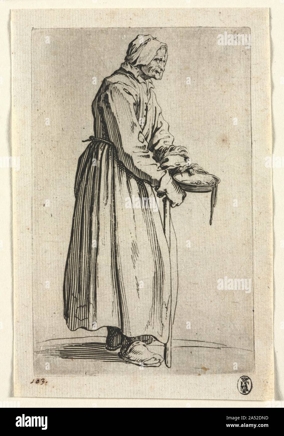 Beggars with alms bowl hi-res stock photography and images - Alamy