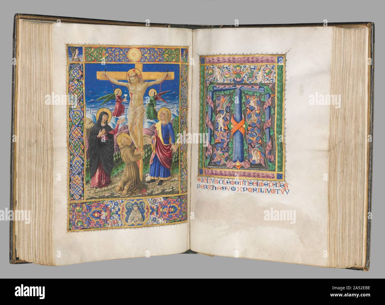 The Caporali Missal, 1469. Called a missal, this manuscript served as a ...