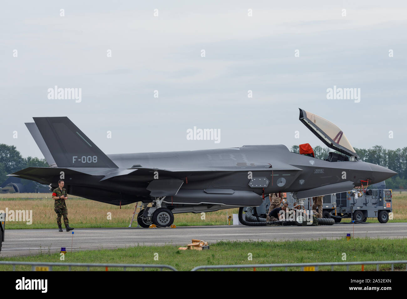 Volkel Netherlands June 13 2019: Royal Netherlands Air Force F-35 ...