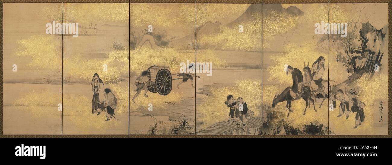 The eight immortals of the wine cup hi-res stock photography and images ...