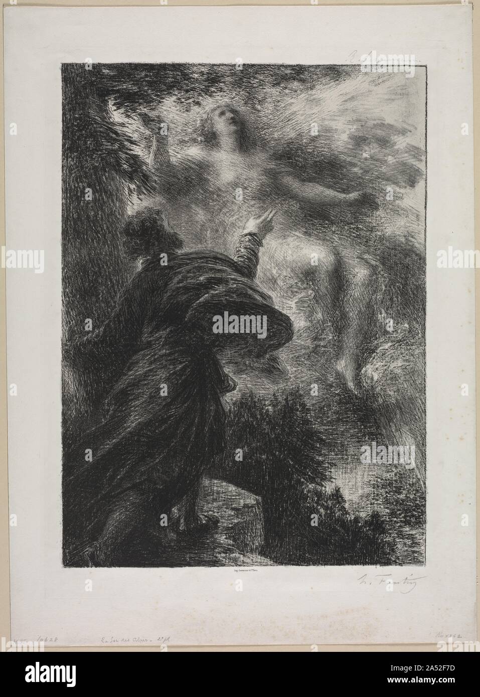 The Fairy of the Alps, 1885 Stock Photo - Alamy