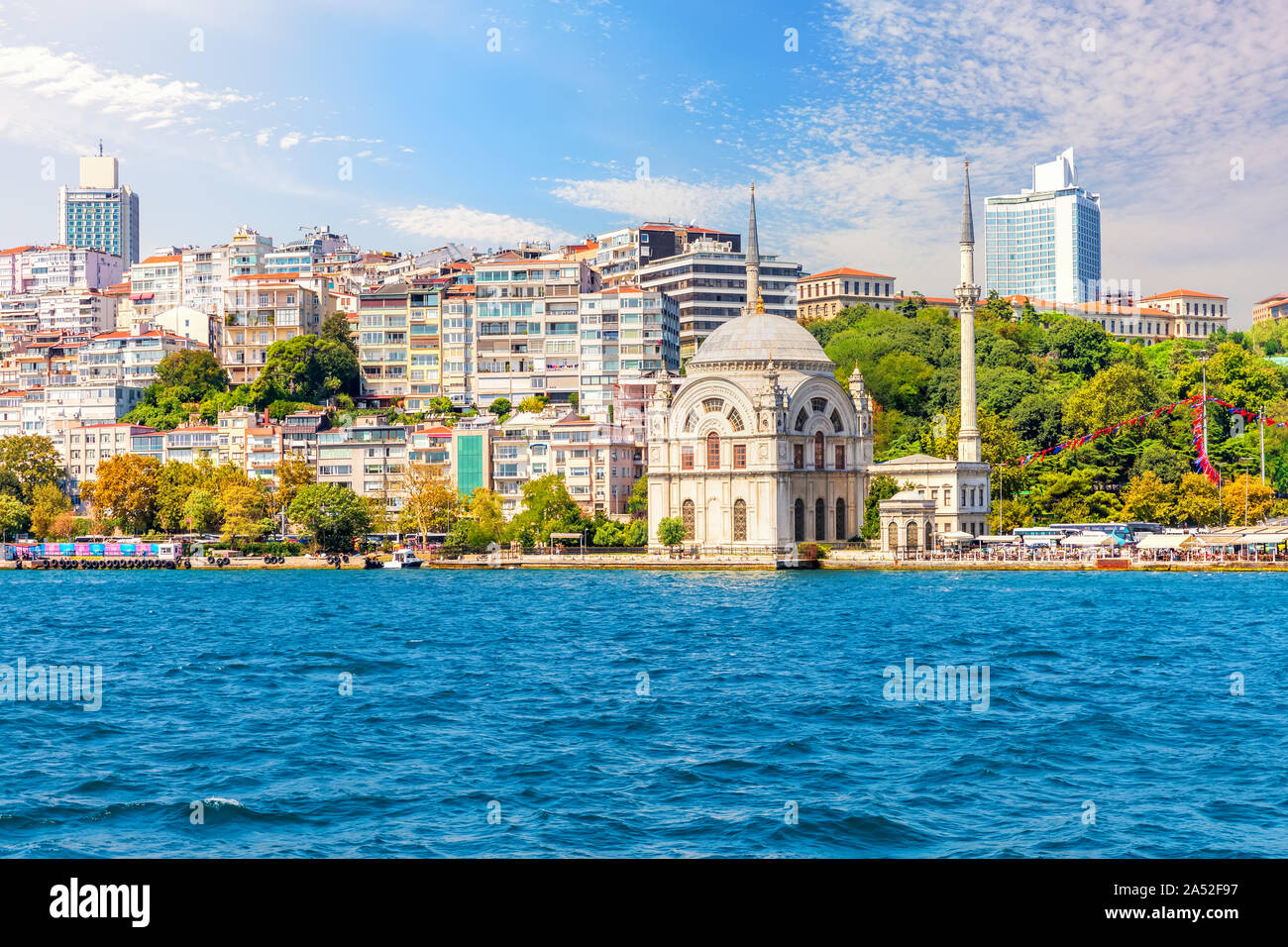 The Molla Celebi Mosque and Istanbul buildings, Turkey Stock Photo - Alamy