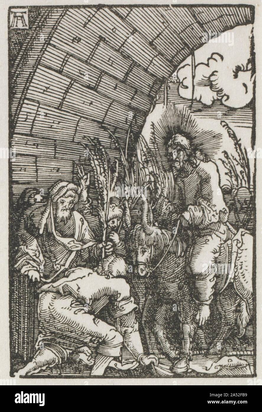The Fall and Redemption of Man: The Entry into Jerusalem, c. 1515 Stock ...
