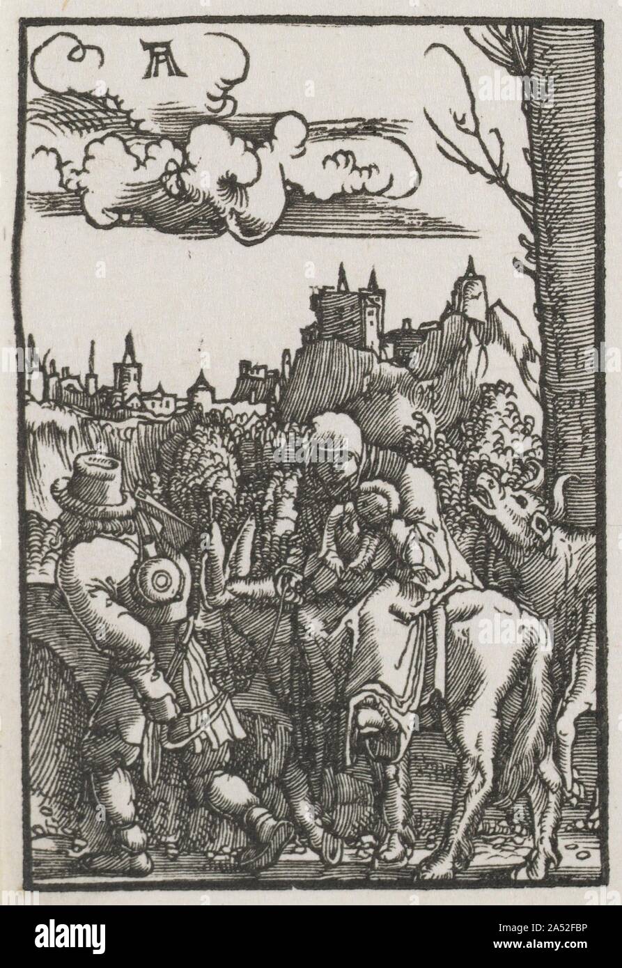 The Fall and Redemption of Man: The Flight into Egypt, c. 1515 Stock ...