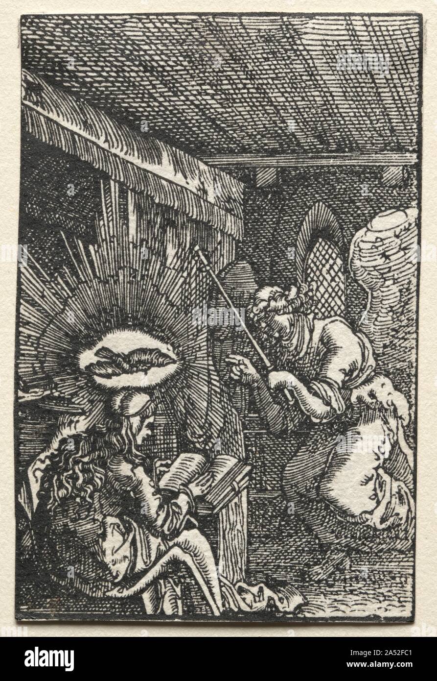 The Fall and Redemption of Man: The Annunciation, c. 1515 Stock Photo ...