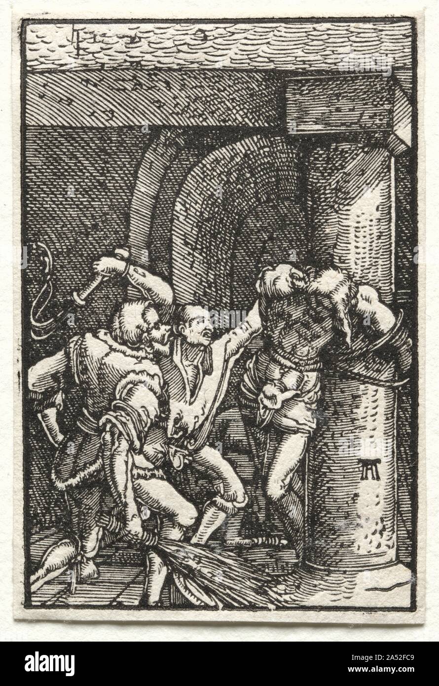 The Fall and Redemption of Man: Flagellation of Christ, c. 1515 Stock ...