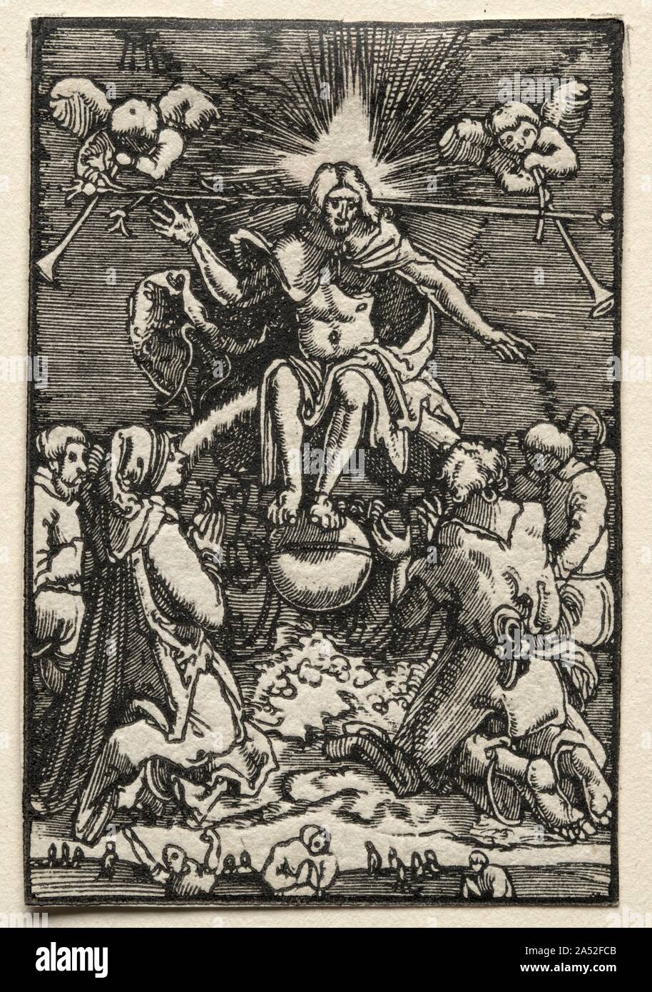 The Fall and Redemption of Man: The Last Judgment, c. 1515 Stock Photo ...