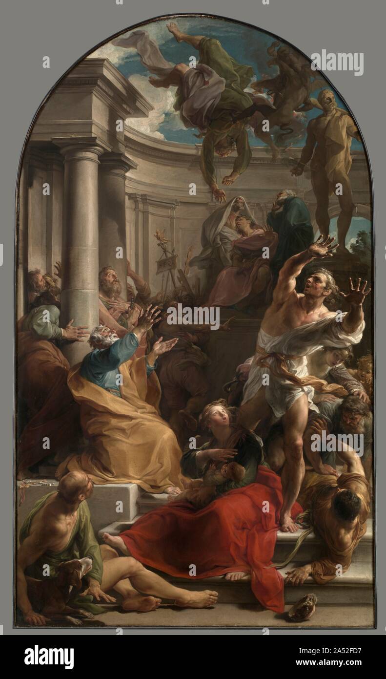 Fall of rome painting hi-res stock photography and images - Alamy