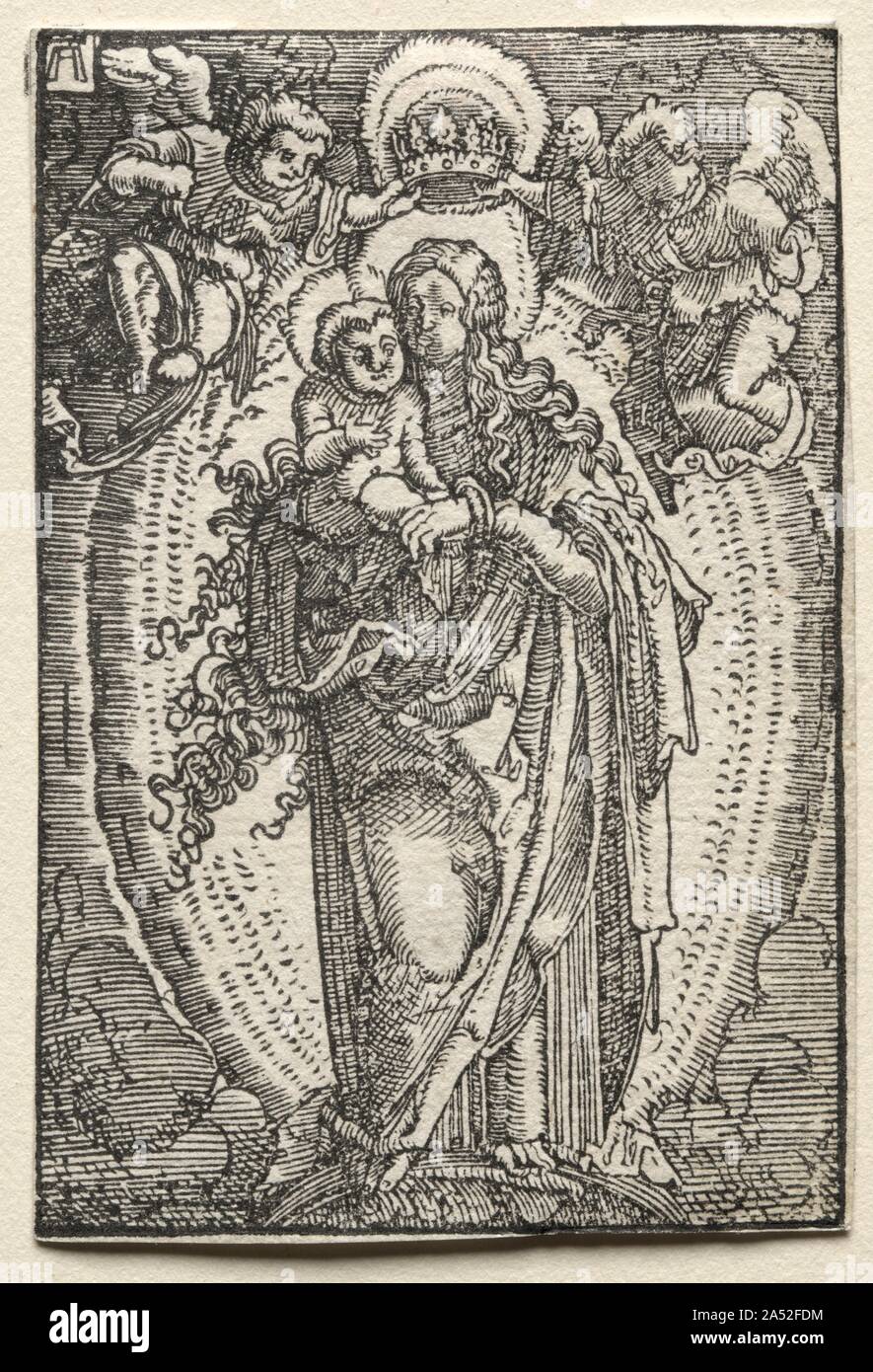 The Fall and Redemption of Man: The Virgin as Queen of Heaven, c. 1515 ...