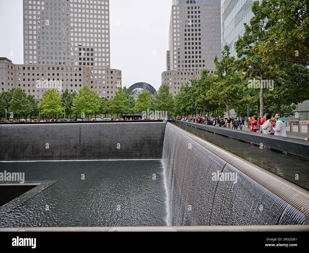911 Memorial New York commemorating the September 11, 2001 attacks ...