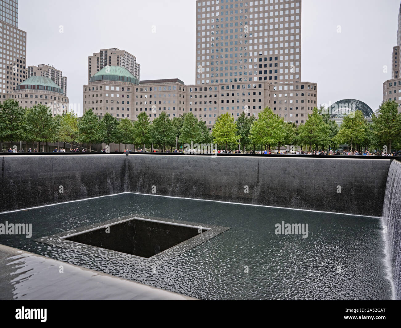 911 Memorial New York commemorating the September 11, 2001 attacks ...