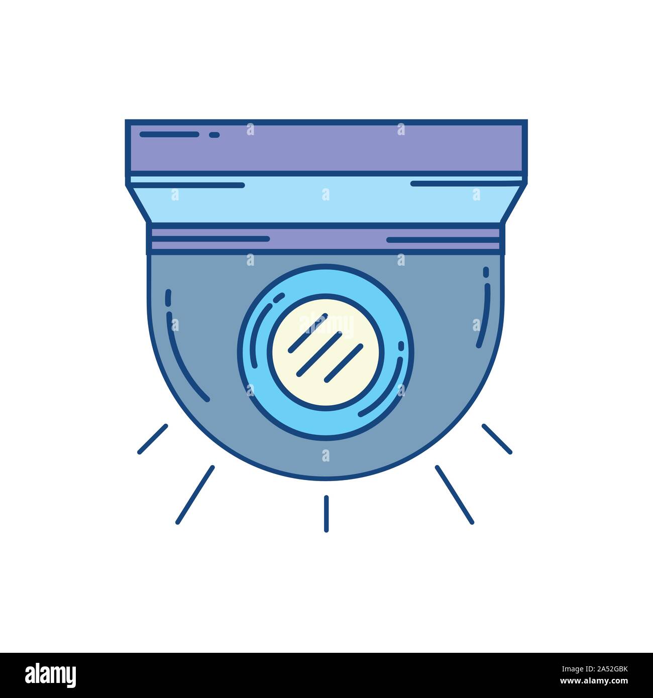 Ceiling security camera Stock Vector Images - Alamy