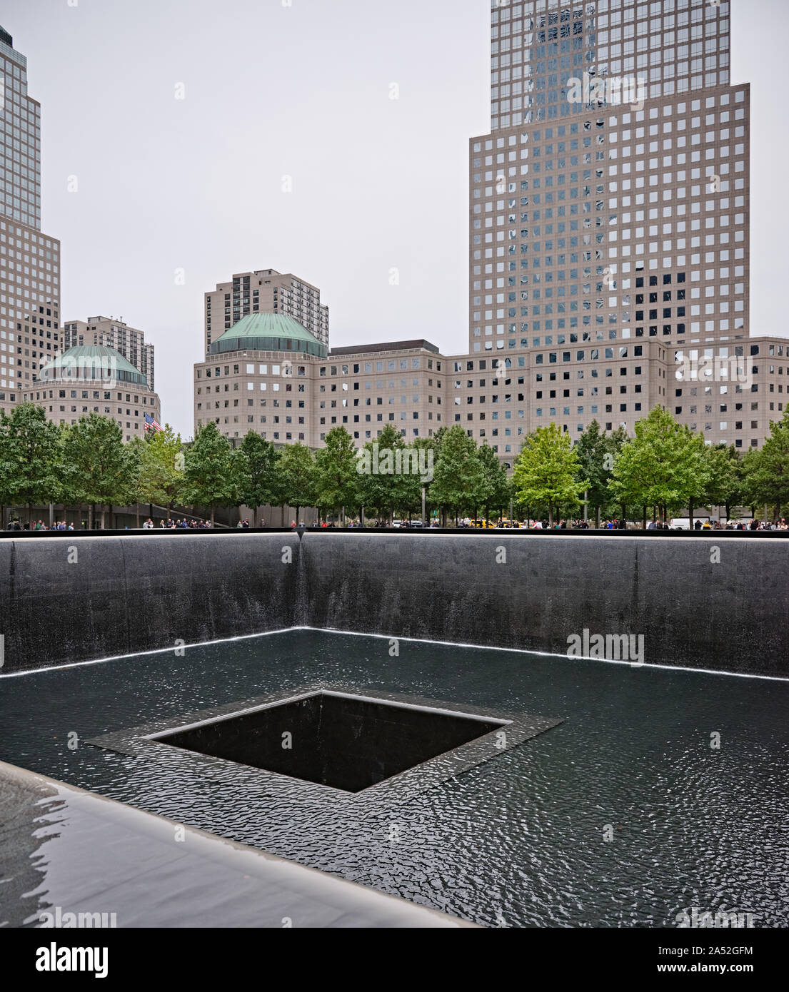 911 Memorial New York commemorating the September 11, 2001 attacks ...