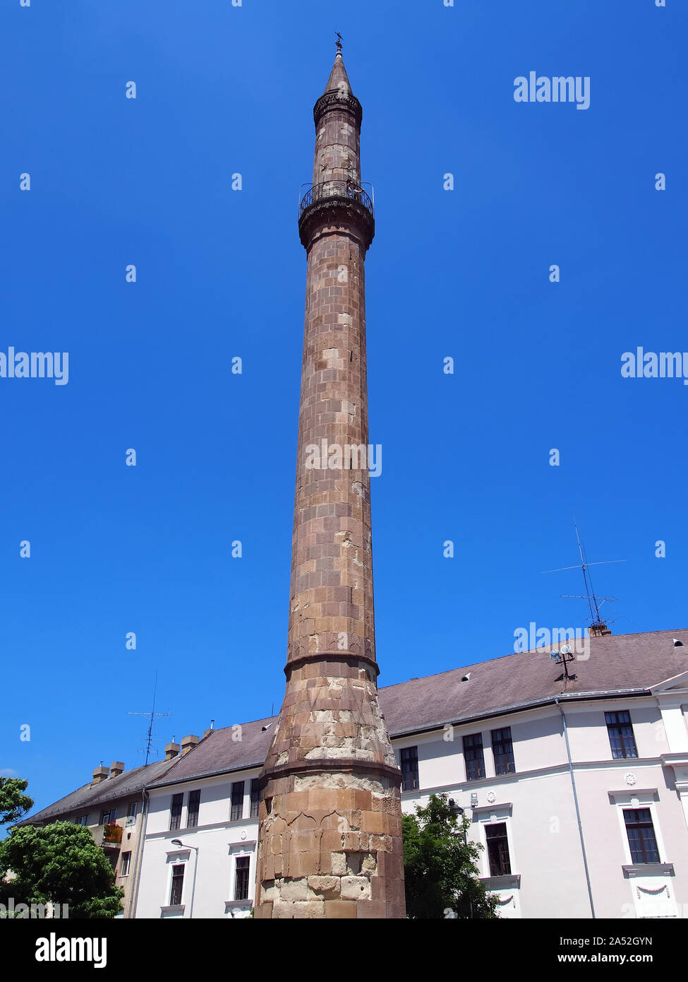 Ottoman minaret, Eger, Hungary, Magyarország, Europe Stock Photo - Alamy