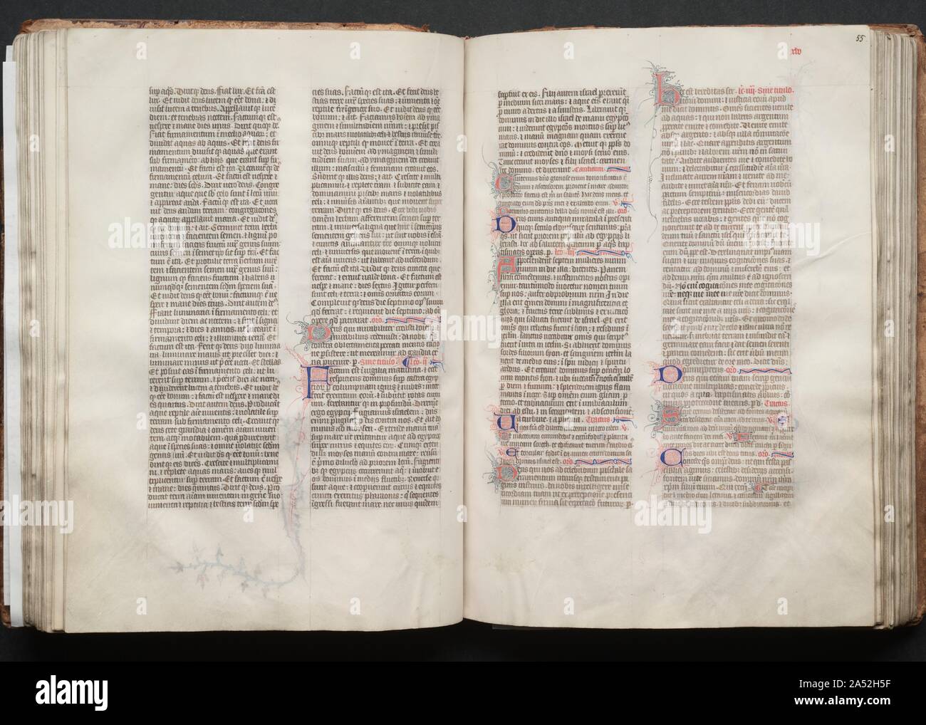 14th century manuscripts ink hi-res stock photography and images - Alamy