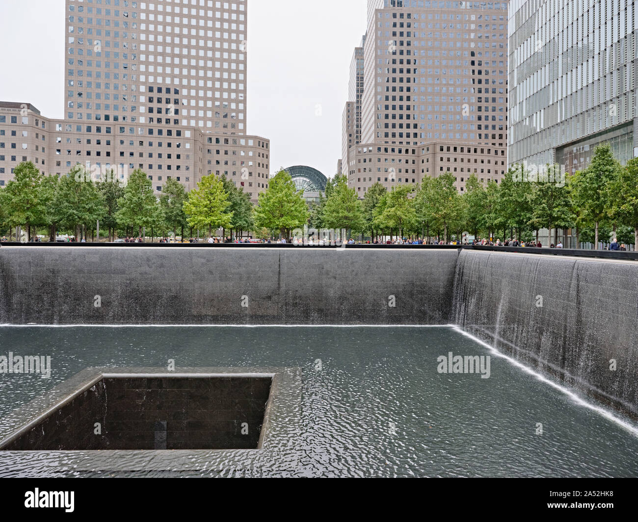 911 Memorial New York commemorating the September 11, 2001 attacks ...