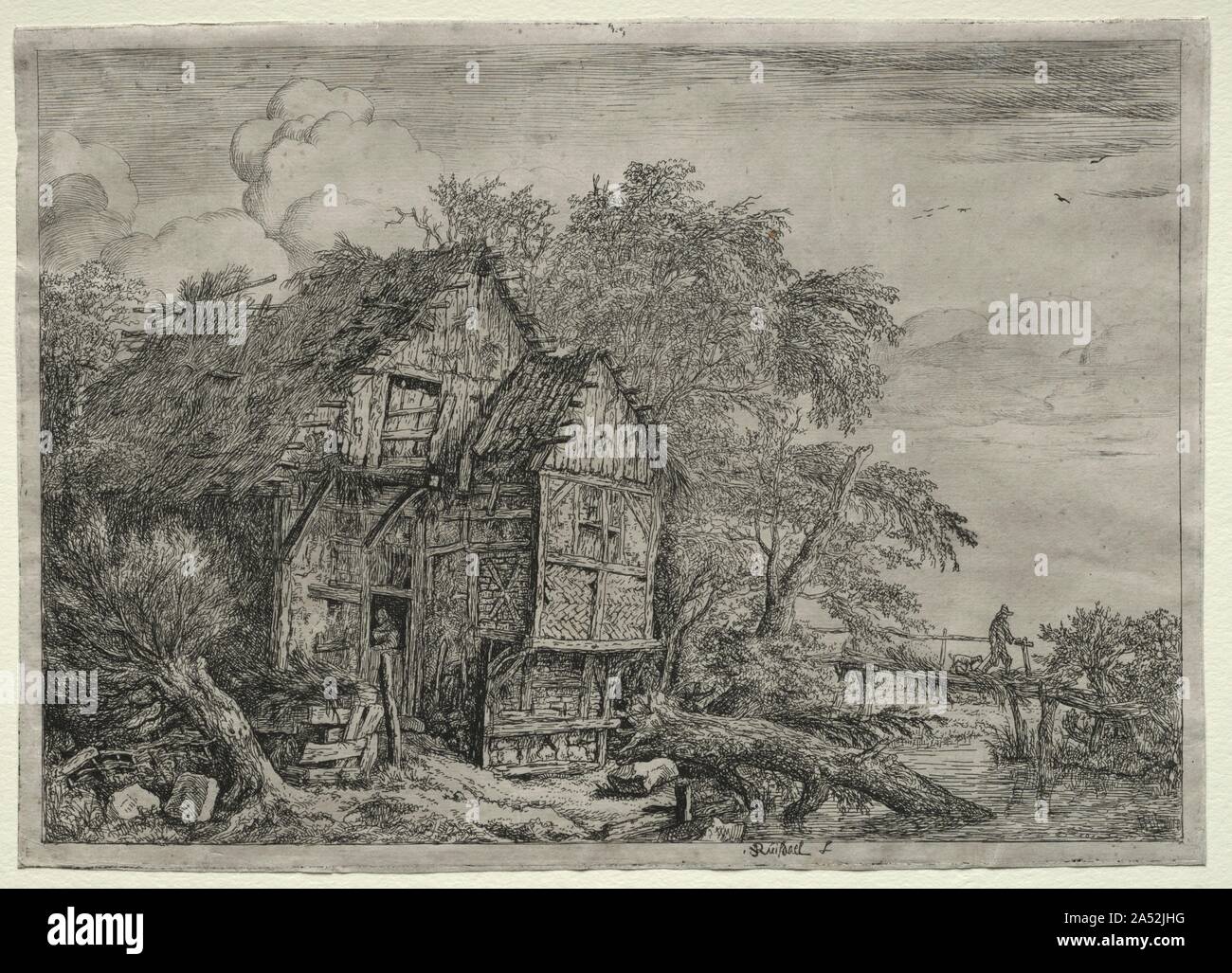 The Little Bridge Stock Photo - Alamy