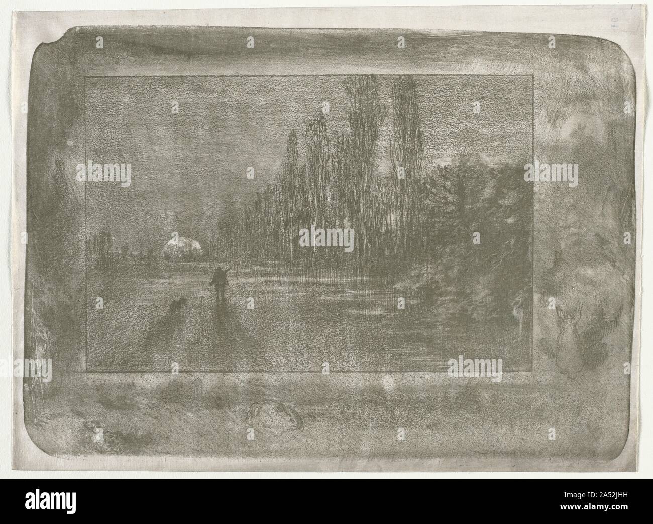 The Little Hunter, 1892 Stock Photo - Alamy