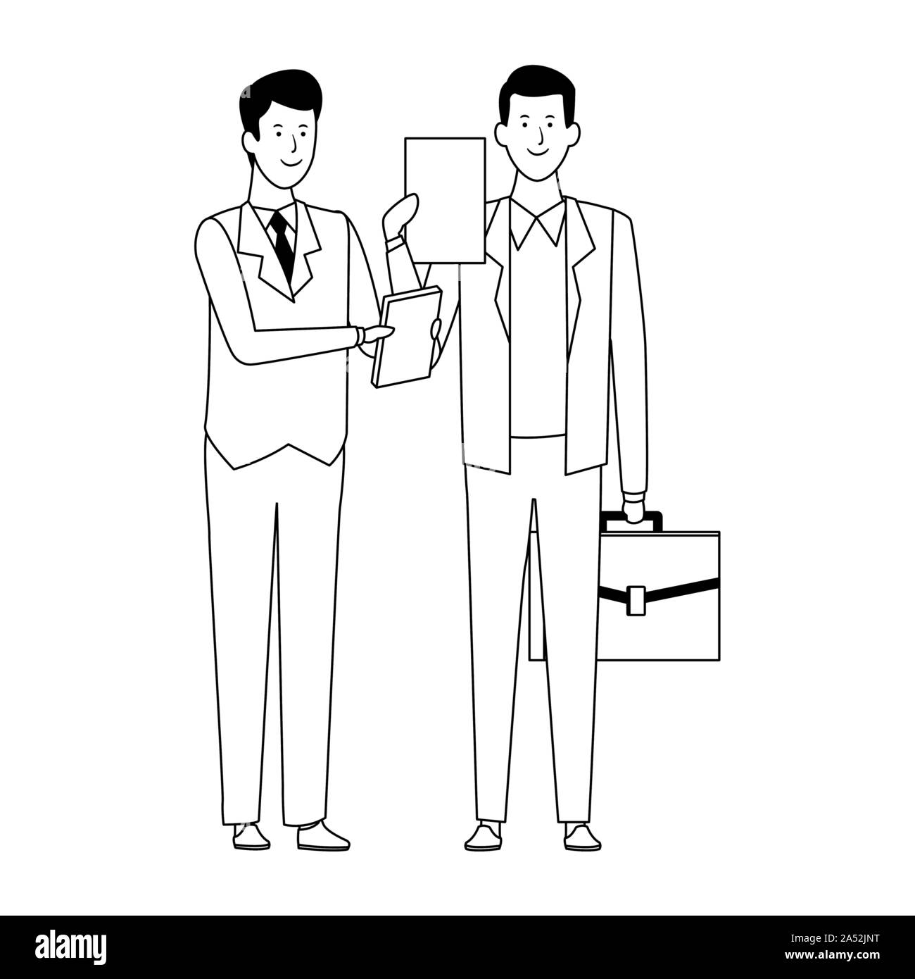 Marketing team data documents Cut Out Stock Images & Pictures - Alamy