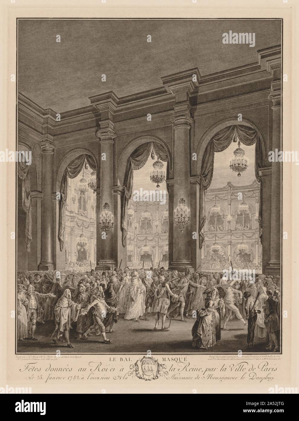 Masked ball france 18th century hi-res stock photography and images - Alamy