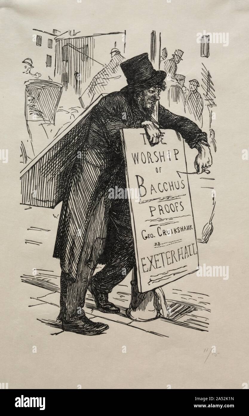 The Modern Art of Advertising, 1863 Stock Photo - Alamy