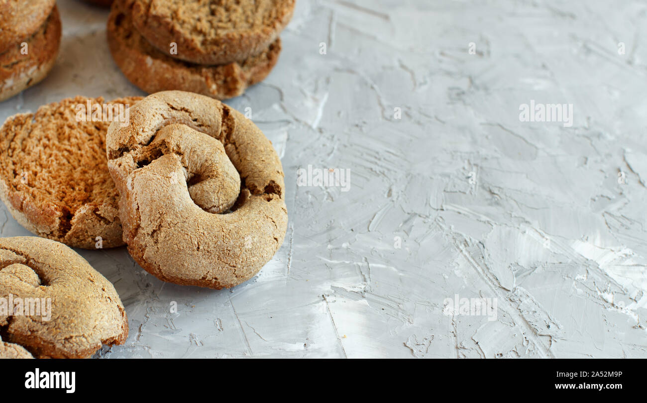 Frisella, typical south italian bread, apulian bread Stock Photo - Alamy