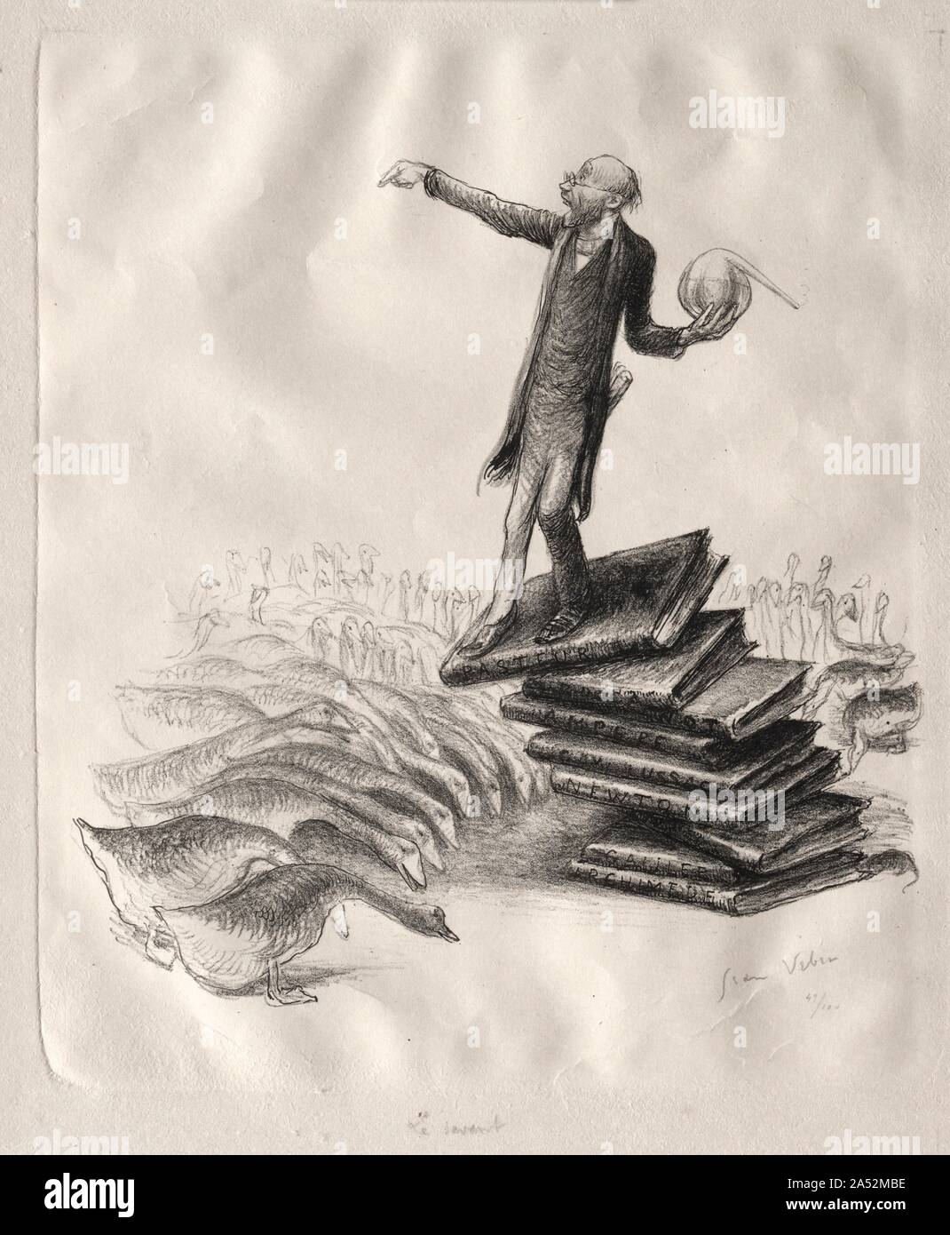 French savant hi-res stock photography and images - Alamy