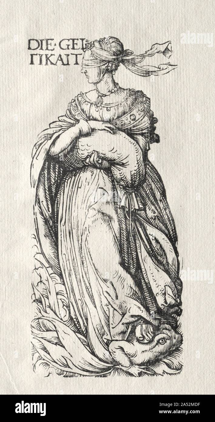 The Seven Vices: Avarice, c. 1510 Stock Photo - Alamy