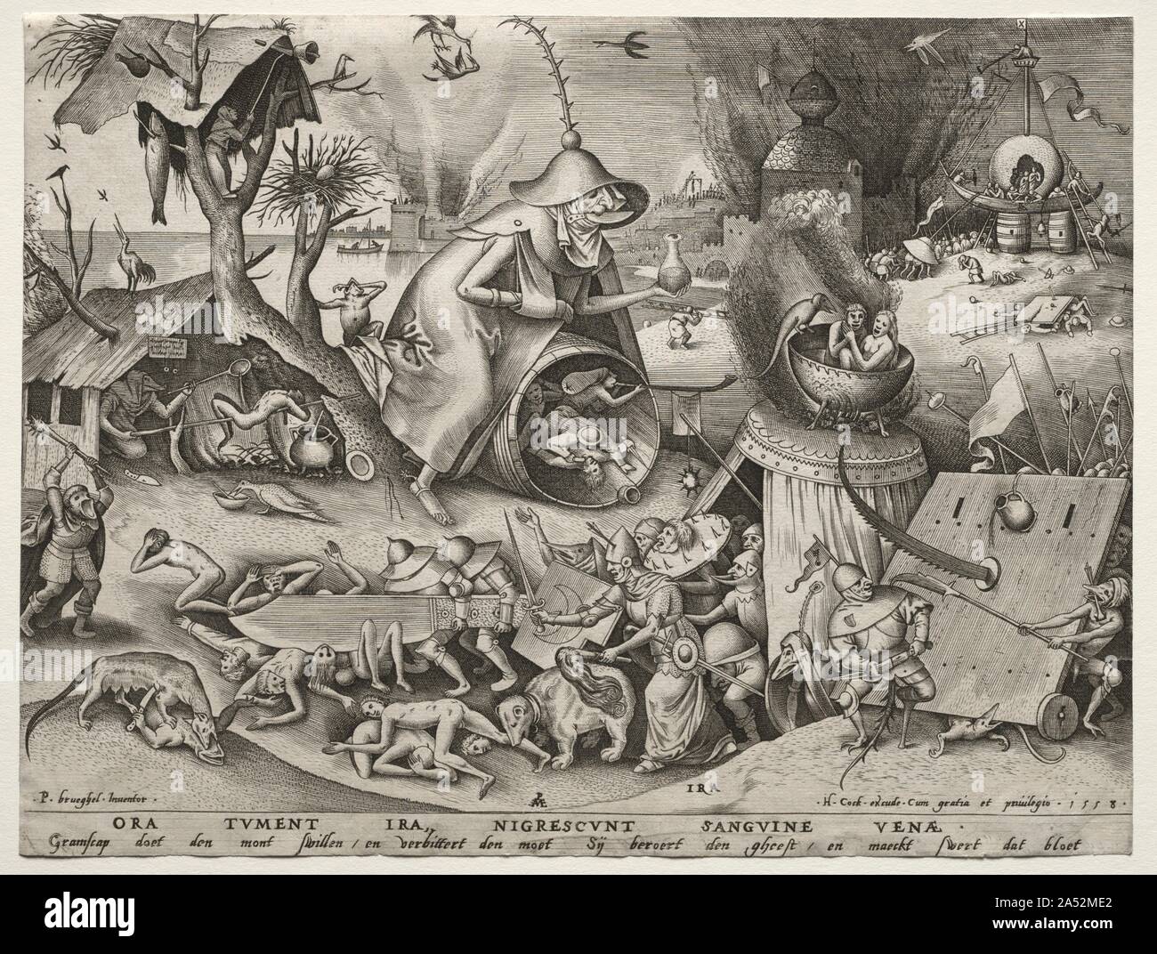 The Seven Deadly Sins: Anger Stock Photo - Alamy