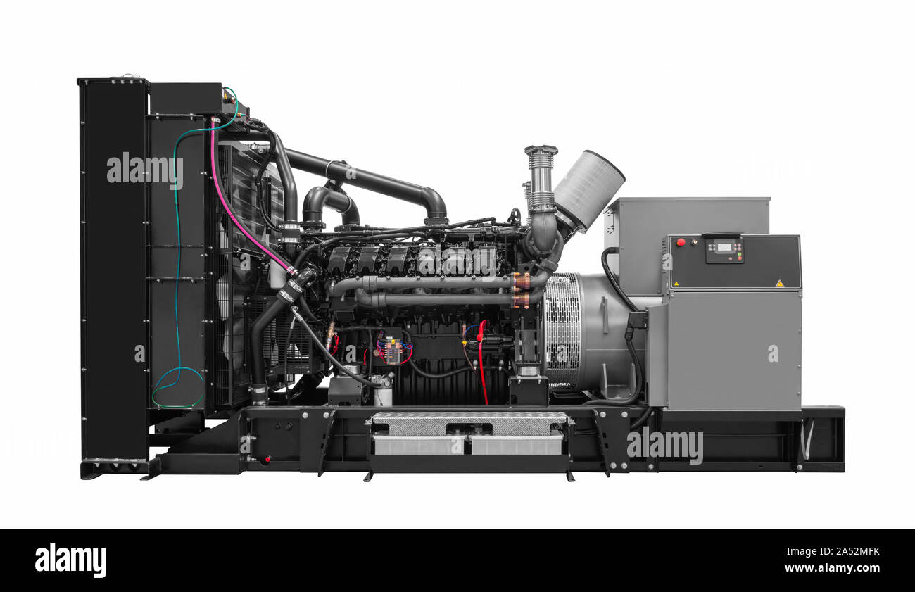 Power station interior pipe Cut Out Stock Images & Pictures - Alamy