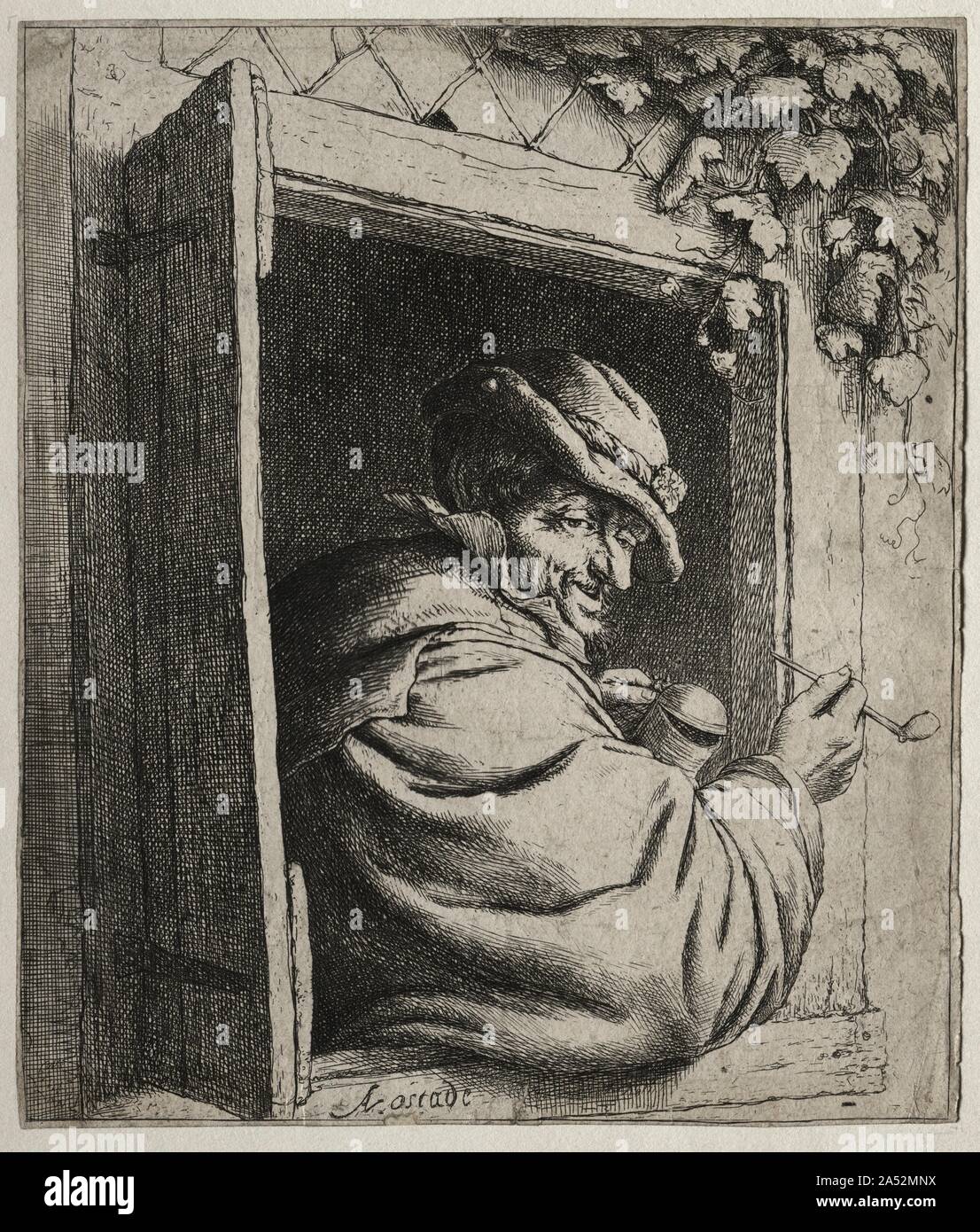 The smoker at the window hi-res stock photography and images - Alamy