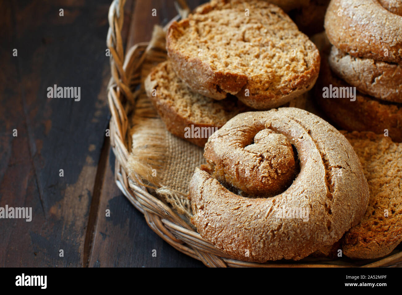 Frisella, typical south italian bread, apulian bread Stock Photo - Alamy