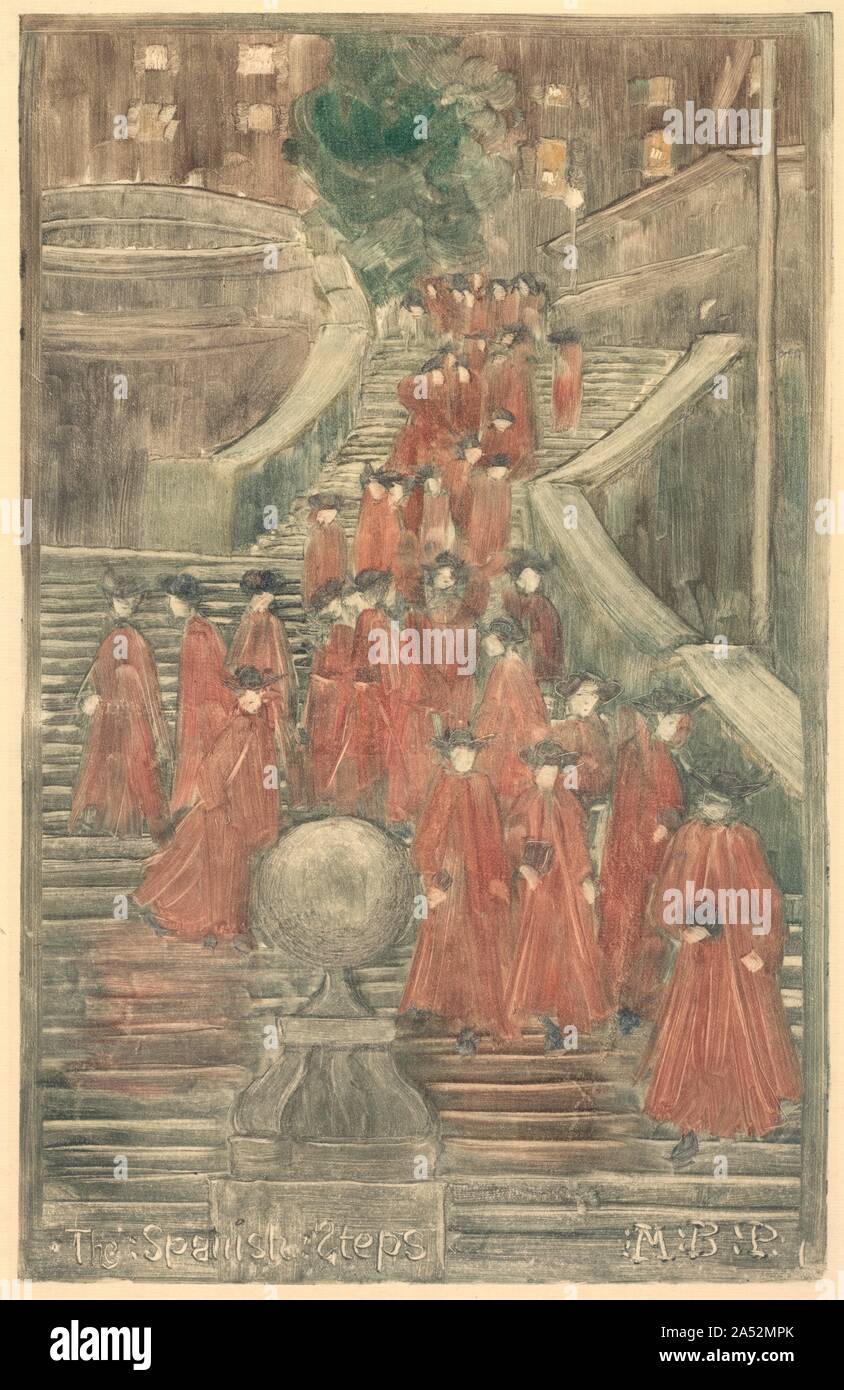 The Spanish Steps, 1898-1899. Belying its modest size, The Spanish ...