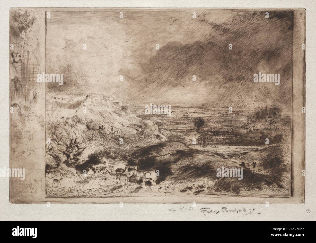 The Storm, after Constable, c. 1875 Stock Photo - Alamy