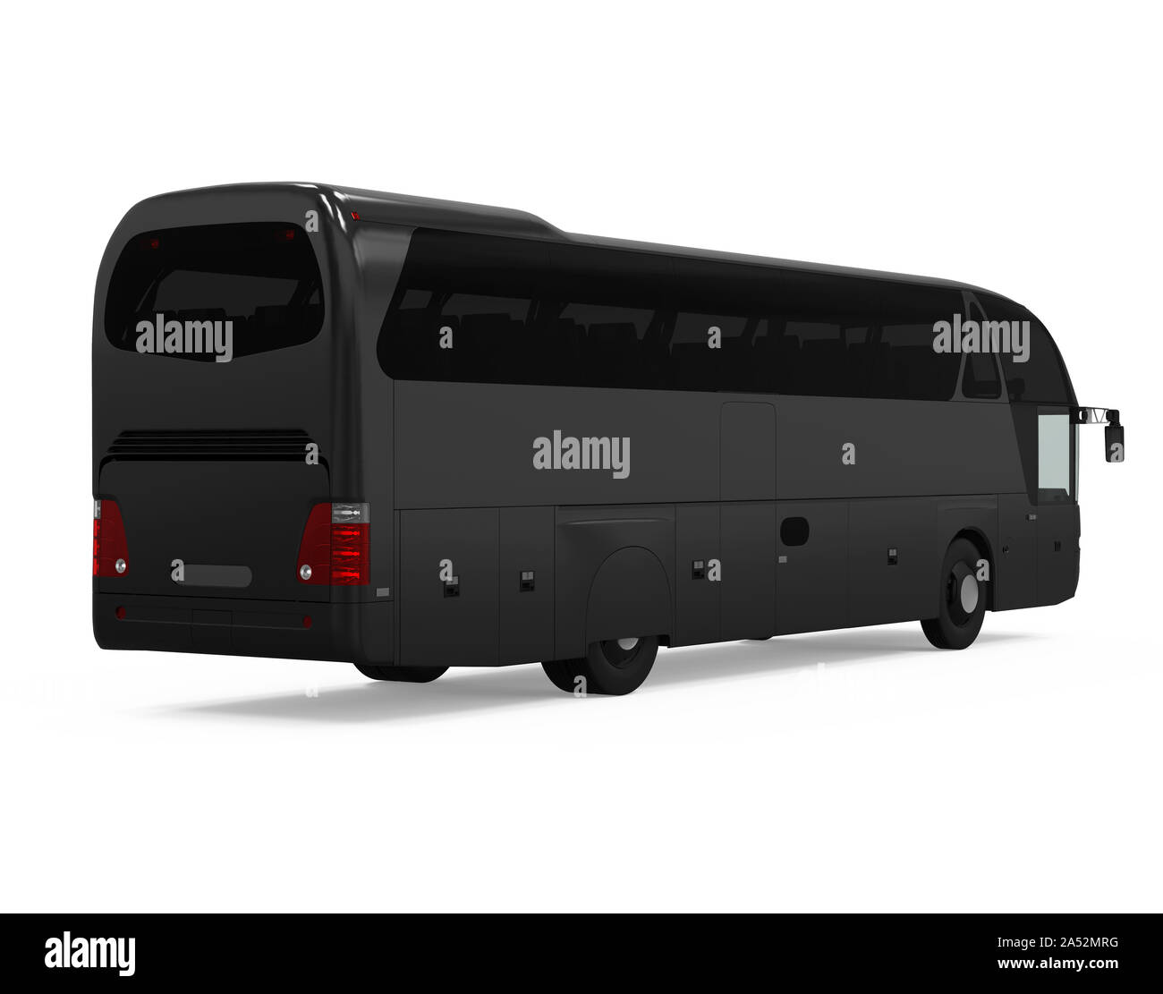 Coach Bus Isolated Stock Photo - Alamy