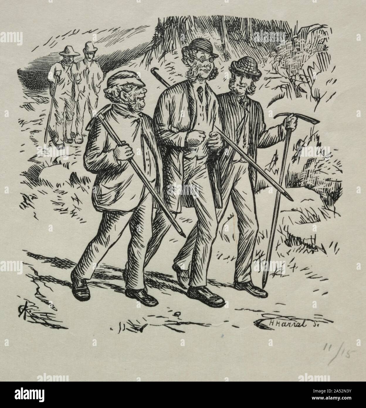 The Three Names, 1869 Stock Photo - Alamy