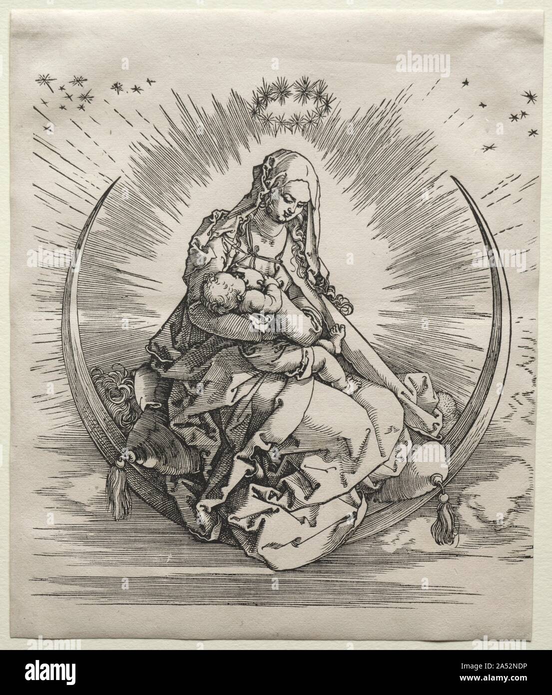 The Virgin on a Crescent, c. 1510-1511. The frontispiece of the series ...