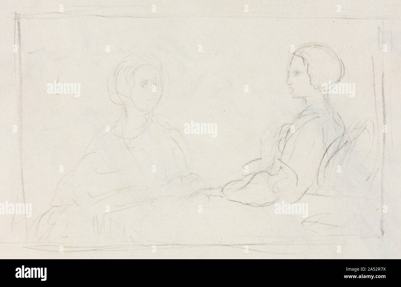 Two seated hi-res stock photography and images - Alamy